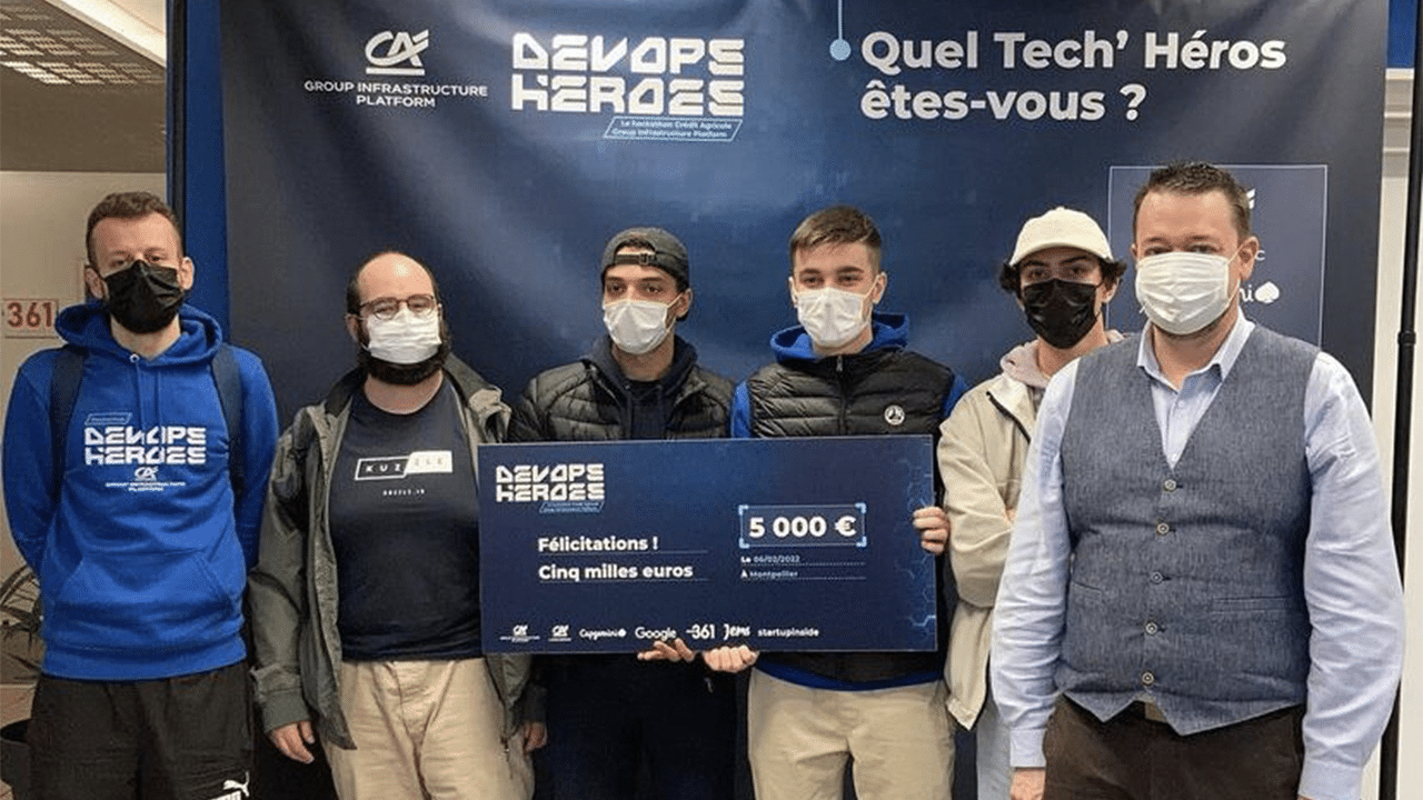 Hackathon DevOps Heroes : des étudiants de Montpellier remportent le challenge