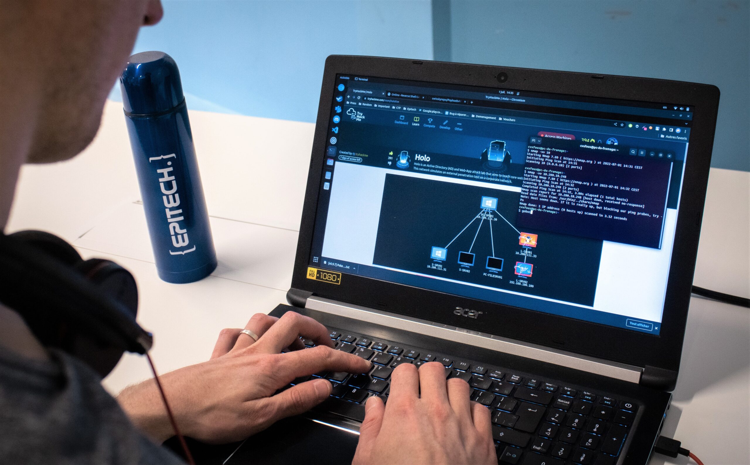 Cybersécurité : Epitech partenaire de la plateforme TryHackMe